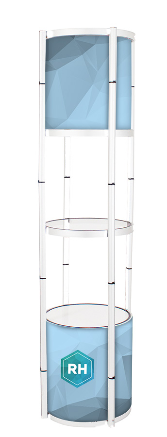 Spiral Twist Display Tower | Display Plinths | UK Made