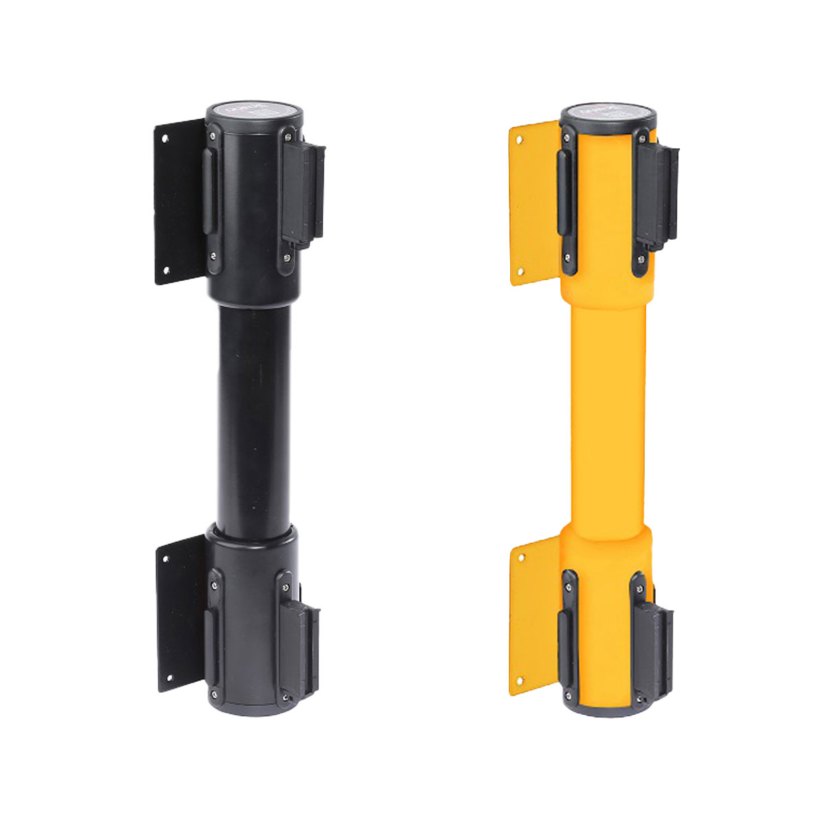 WallMaster Twin Wall Mounted Belt Barriers | Dual Belt Barriers